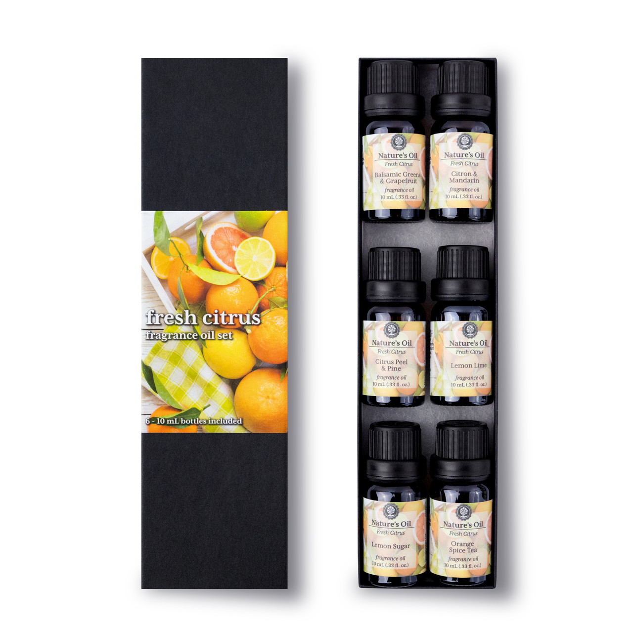 Fresh Citrus Fragrance Oil Collection | Zesty & Energizing