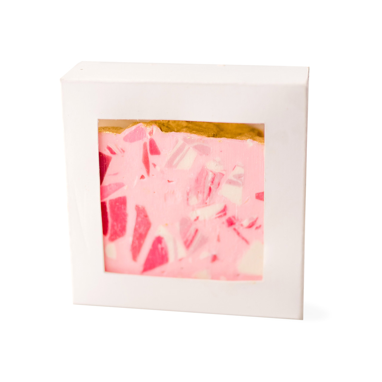 Square White Soap Boxes with Square Window | Bulk Apothecary