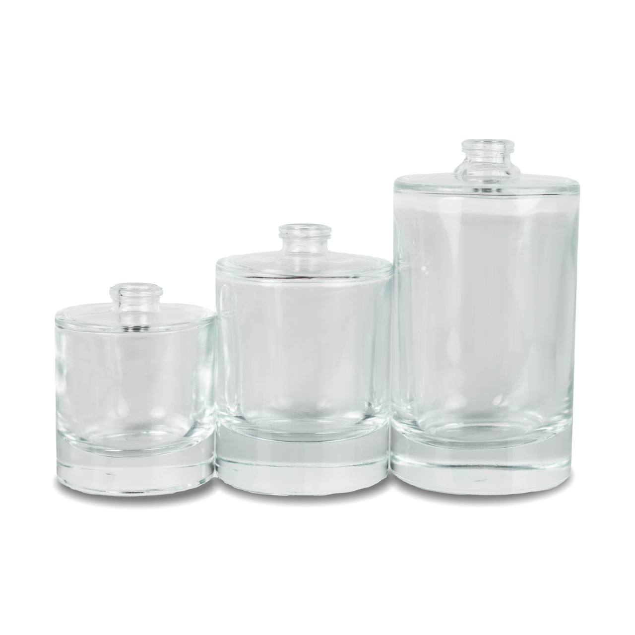 Round Perfume Bottles and Caps | Bulk Apothecary