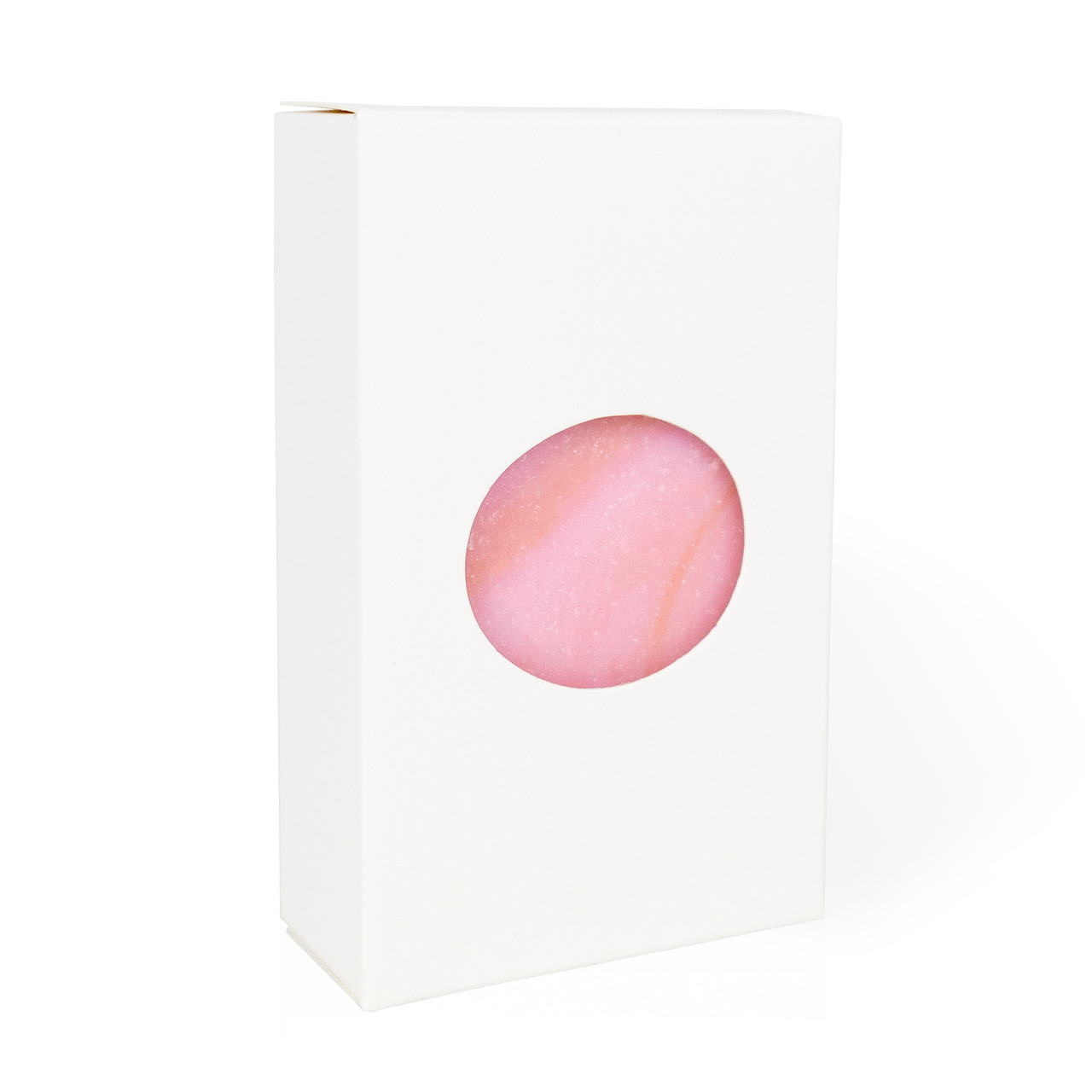 Buy White Soap Boxes with Oval Window | Bulk Apothecary