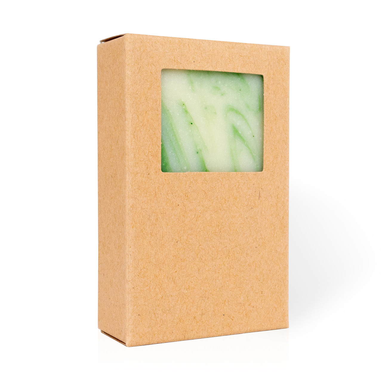 Buy Kraft Soap Boxes with Rectangle Window | Bulk Apothecary