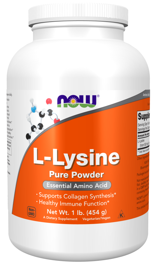 LYSINE POWDER (1 LB) | NOW Brand | Bulk Apothecary