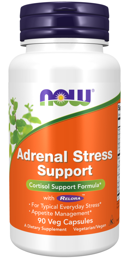 Super Cortisol Support - 90 Vcaps | NOW Brand Vitamins and Supplements