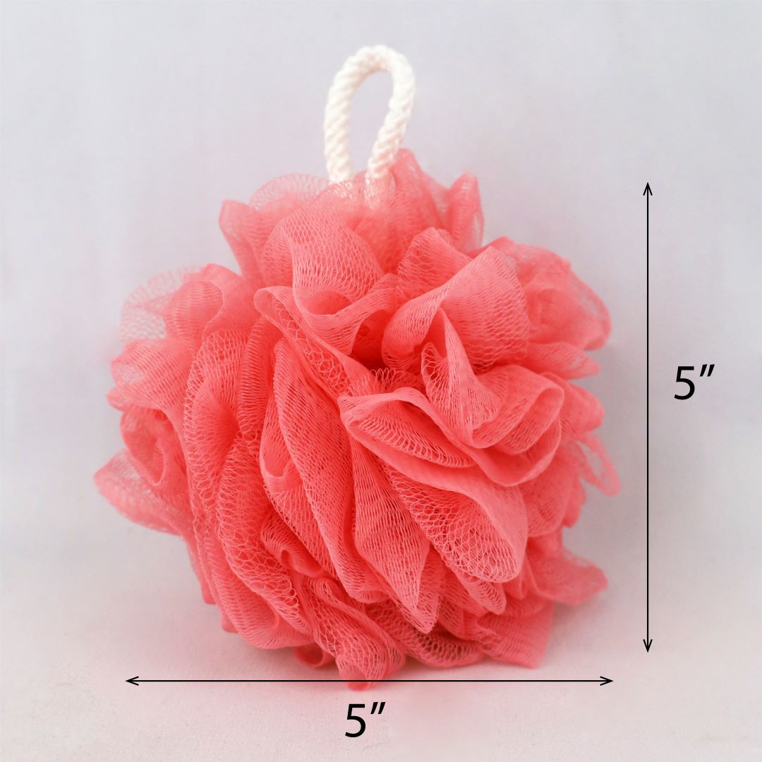 Light Pink Bath Sponges | Bulk Apothecary