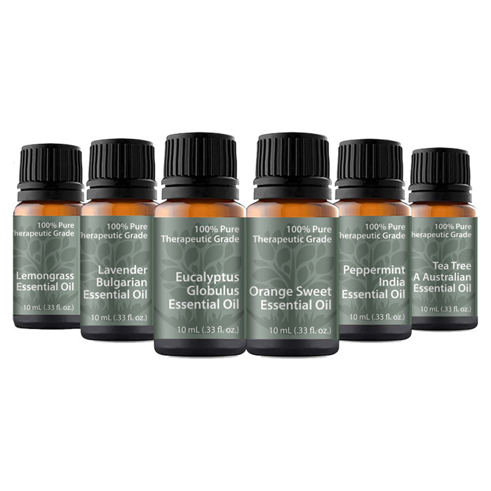 Top Essential Oil Aromatherapy Starter Kit | Bulk Apothecary