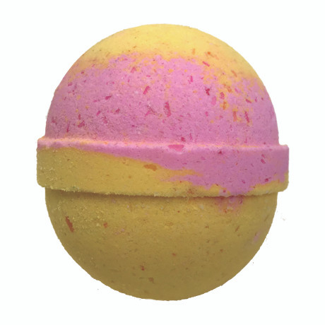 Large 5 oz Raspberry Lemonade Bath Bomb - Bulk Apothecary