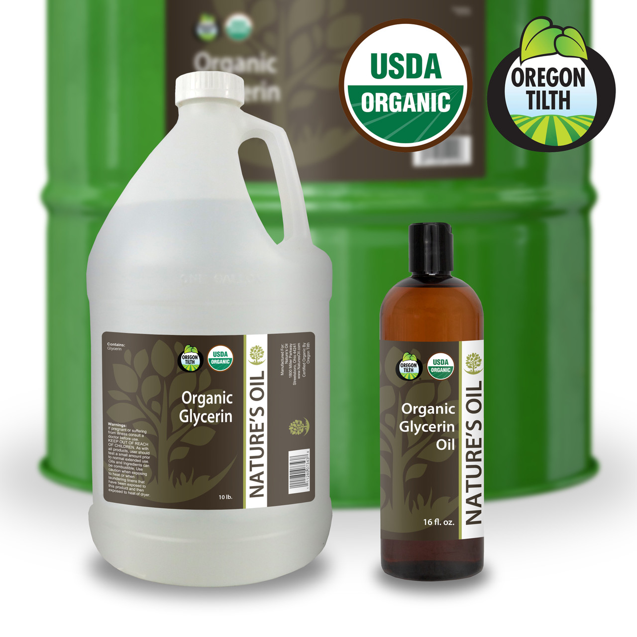 Certified Organic Glycerin | Bulk Supplier