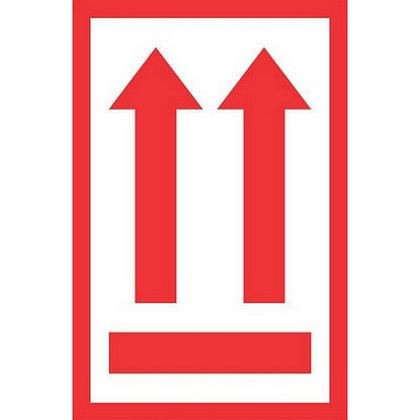 Red Arrow Labels 3" x 4 1⁄4" - Roll of 500 | Wholesale Supplier