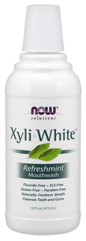 Xylitol Mouthwash - 16 fl. oz. | NOW Brand Vitamins and Supplements