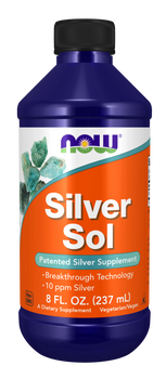 Silver Sol - 8 fl.oz.| NOW Brand Vitamins and Supplements