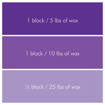 Violet Candle Color Blocks | Wholesale Supplier