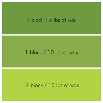 Lime Candle Color Blocks | Wholesale Supplier