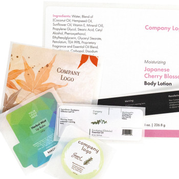 Pre-Designed Label Sample Pack | Wholesale Supplier