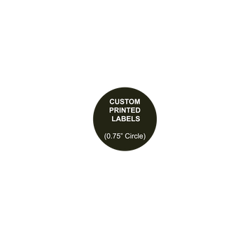 0.75" Circle Custom Labels | Digital Printing