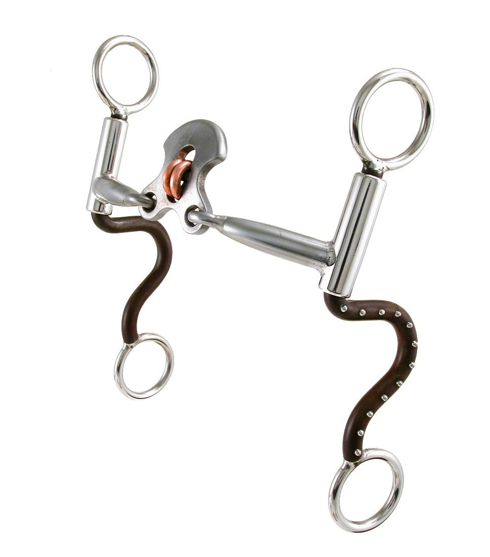 Tom Balding Short Shank Double Cross-Western Bits