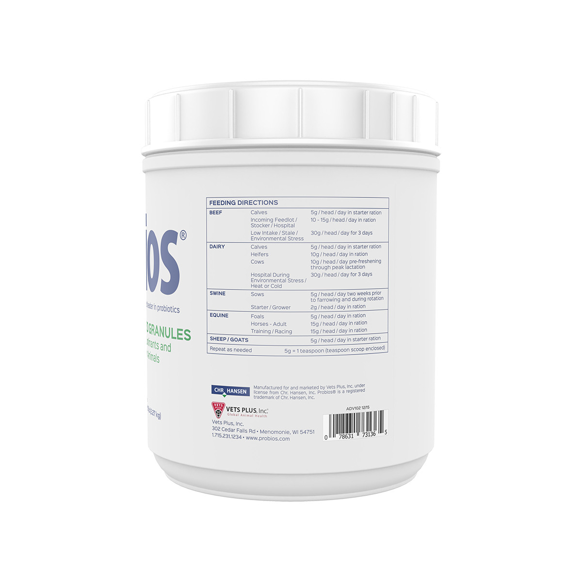 Probios Feed Granules- Horse Digestion Supplement