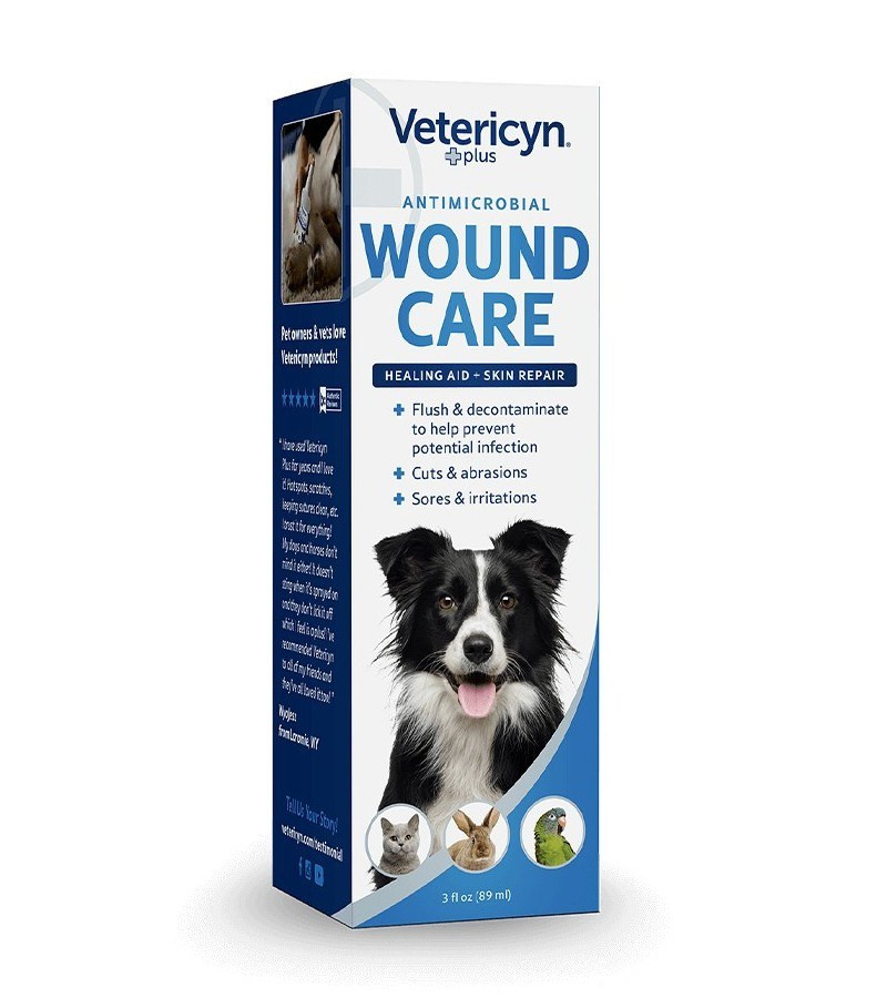 Vetericyn Plus Wound Care- Animal First Aid Sprays
