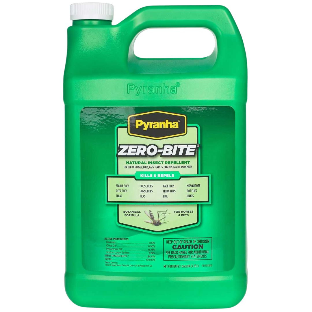 Pyranha Zero-Bite Natural Insect Repellent- Horse Fly Repellent
