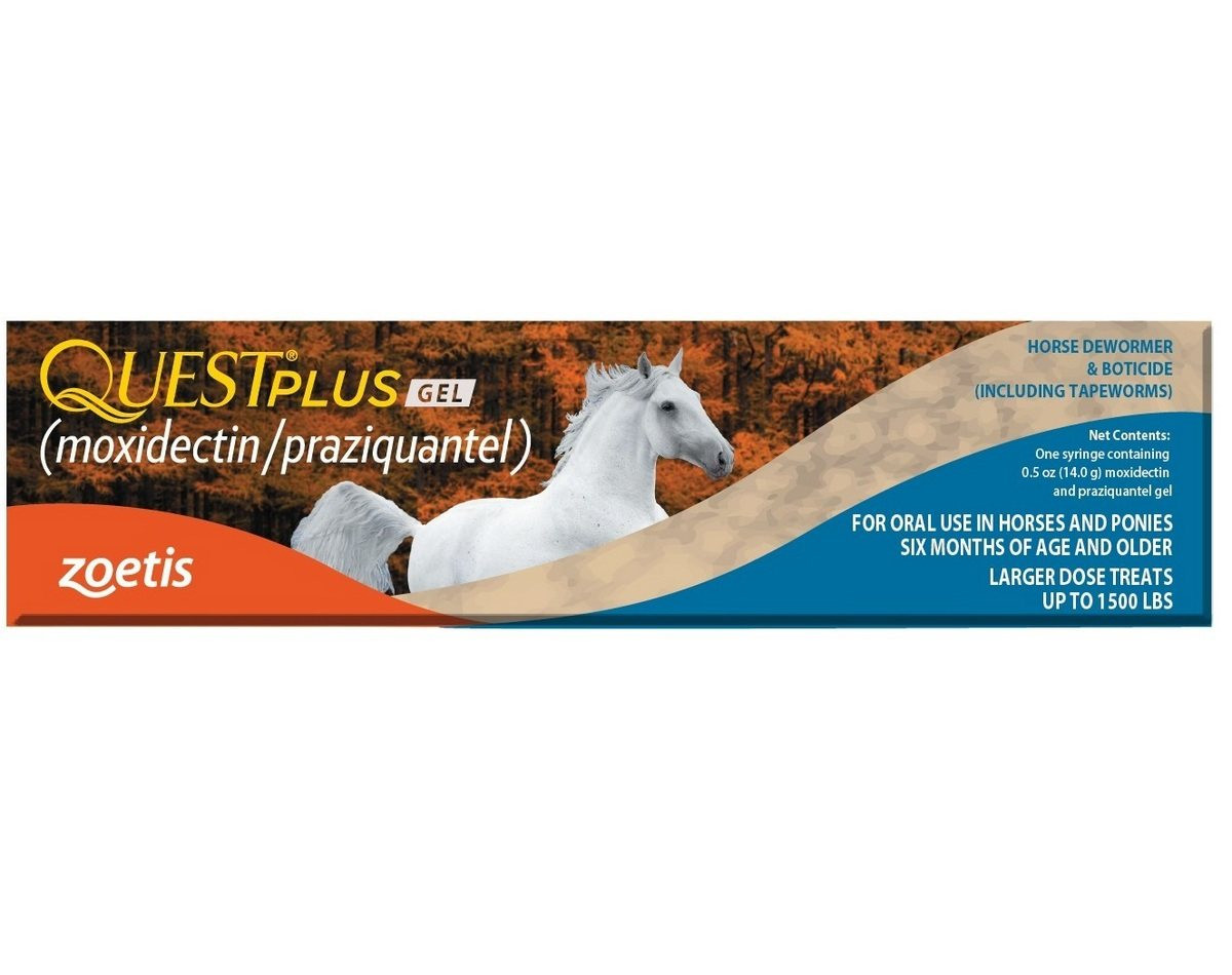 Quest Plus Gel Dewormer- Horse Dewormers