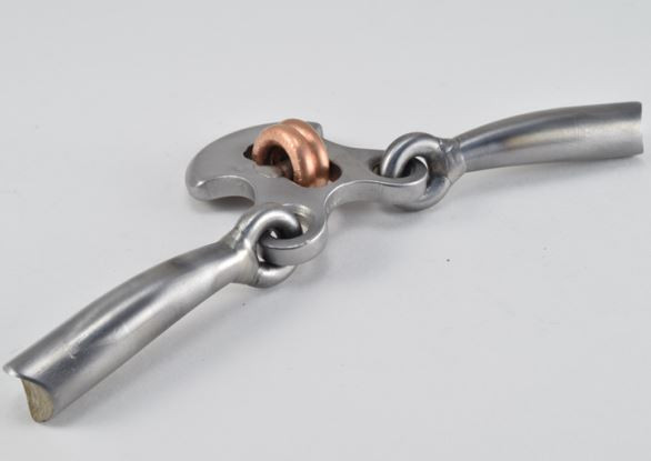 Tom Balding Short Shank Double Cross-Western Bits