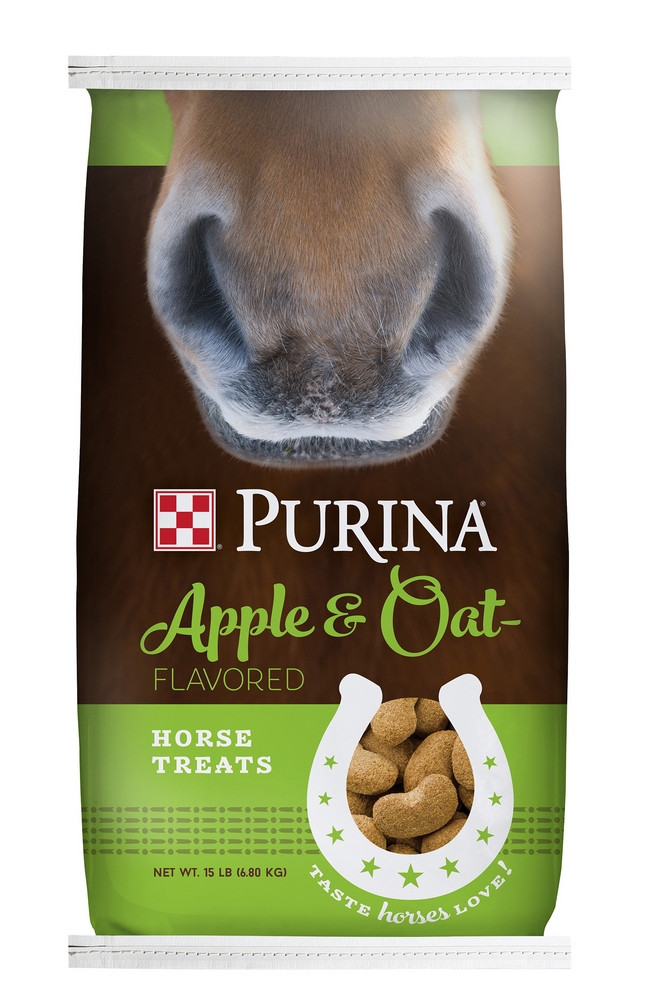 Purina Apple & Oat Horse Treats- Horse Cookies