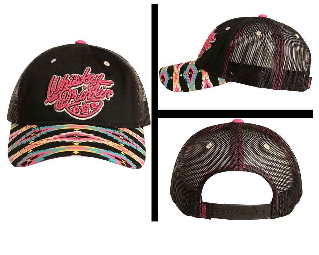 Whiskey Drinkin Cap- Ball Caps
