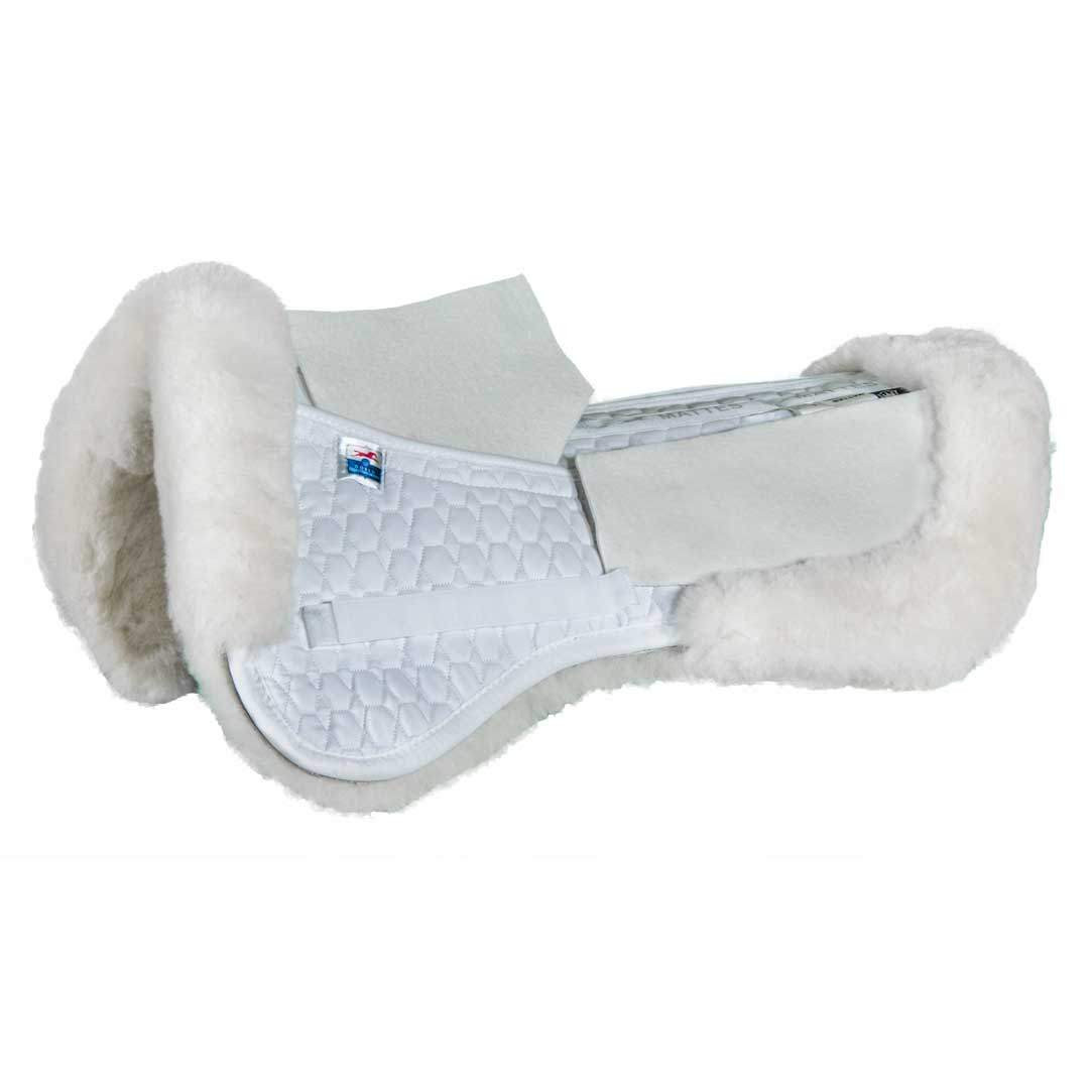 Mattes Dressage Correction Half Pad Rear Trim- Saddle Pads