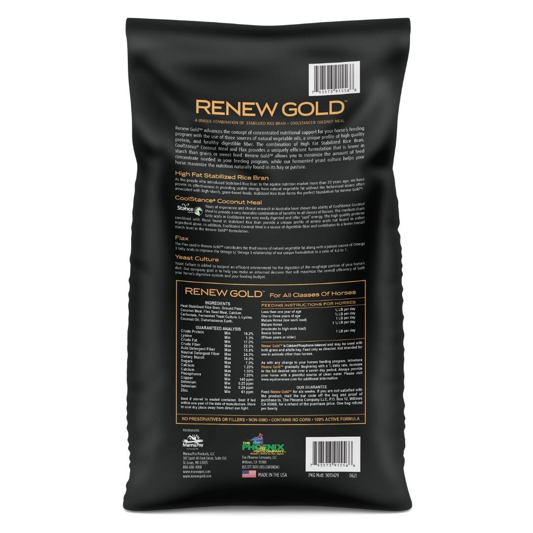 Manna Pro Renew Gold - Feed And Bedding