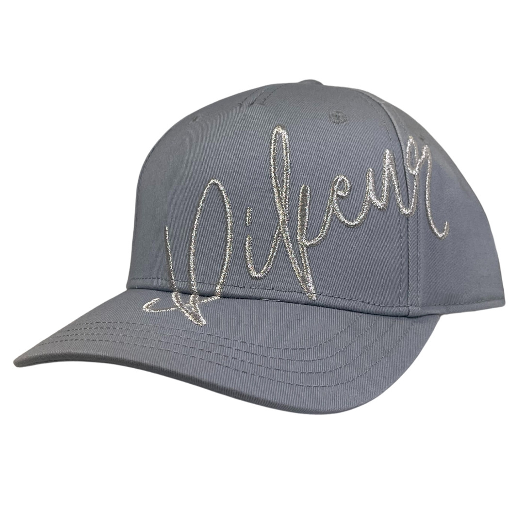 Pikeur Silver Metallic Logo Hat- Equestrian Ball Caps
