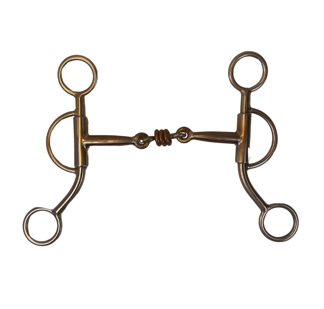 Tom Balding Short Shank Three N One- Western Bits