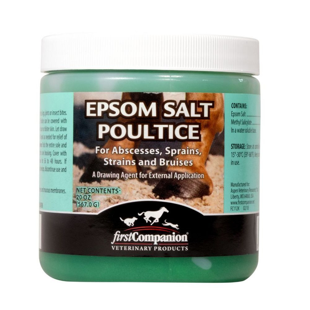 First Companion Epsom Salt Poultice- Horse Care