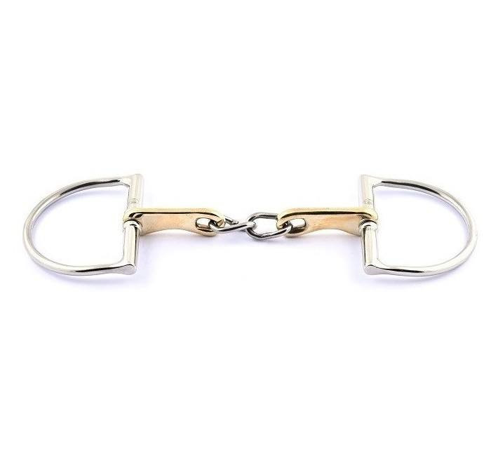 Jump'In Flat Chain Mouth Dee- English Horse Bits