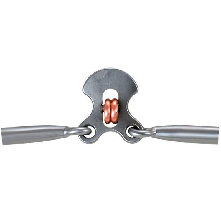 Tom Balding Short S Double Cross Bit- Western Horse Bits
