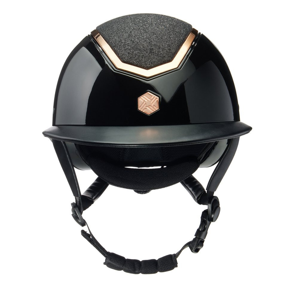 Charles Owen Kylo EQx Helmet Sparkly Wide Peak- Riding Helmets