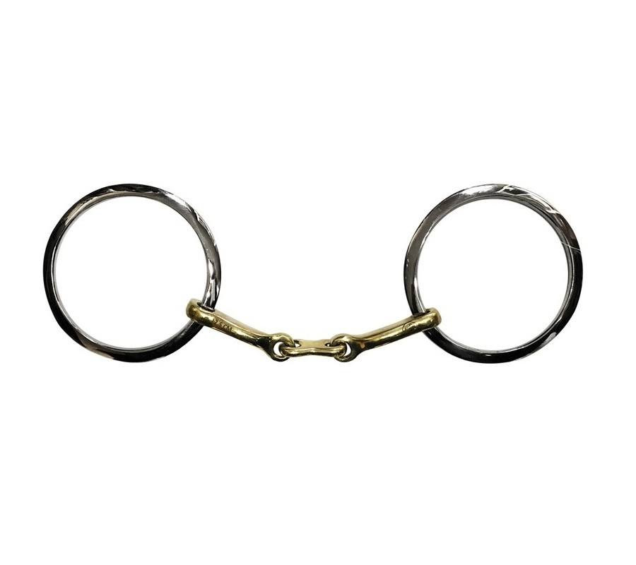 Jump'In French Link Thin Squared Loose Ring- English Horse Bits