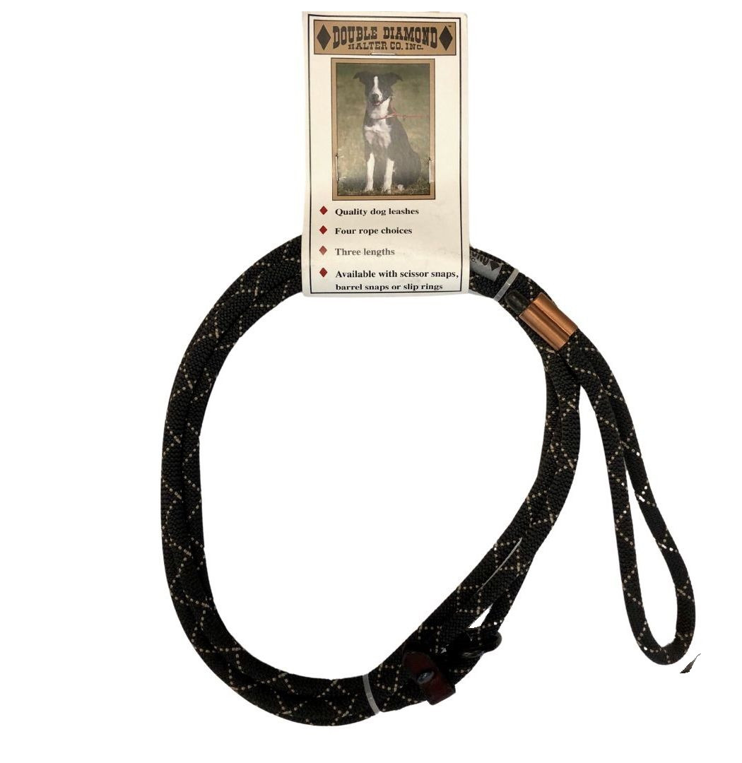 Double Diamond Rope Slip Leash- Dog Leashes