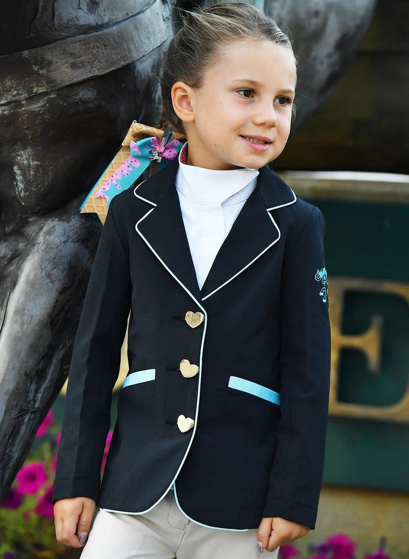 Belle & Bow Sweetheart Show Coat- Kids Equestrian Clothes
