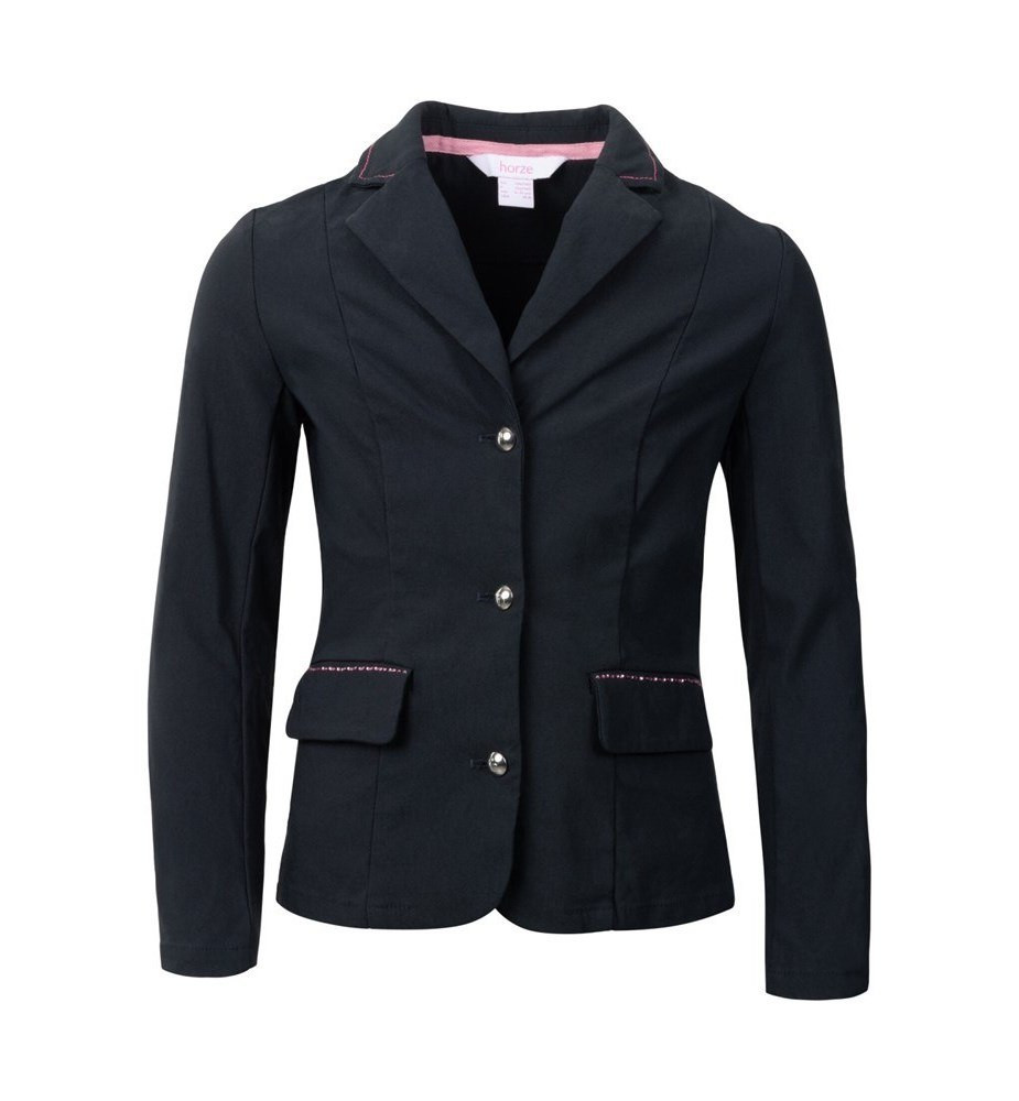 Kids Horze Zayla Show Jacket- Girls Equestrian Coats