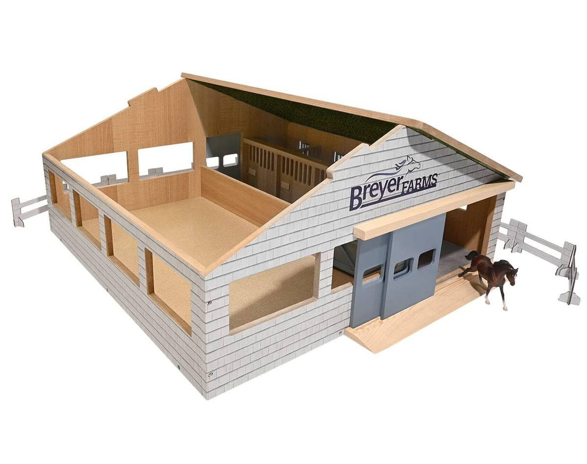 Breyer Farms Deluxe Arena Stable- Breyer Horse Toys