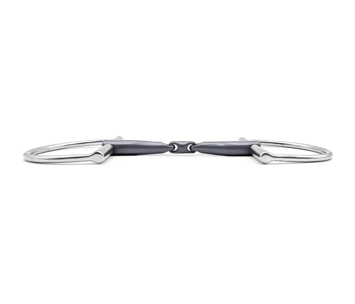Fager Maria Titanium Hunter Dee Ring- Horse Bits