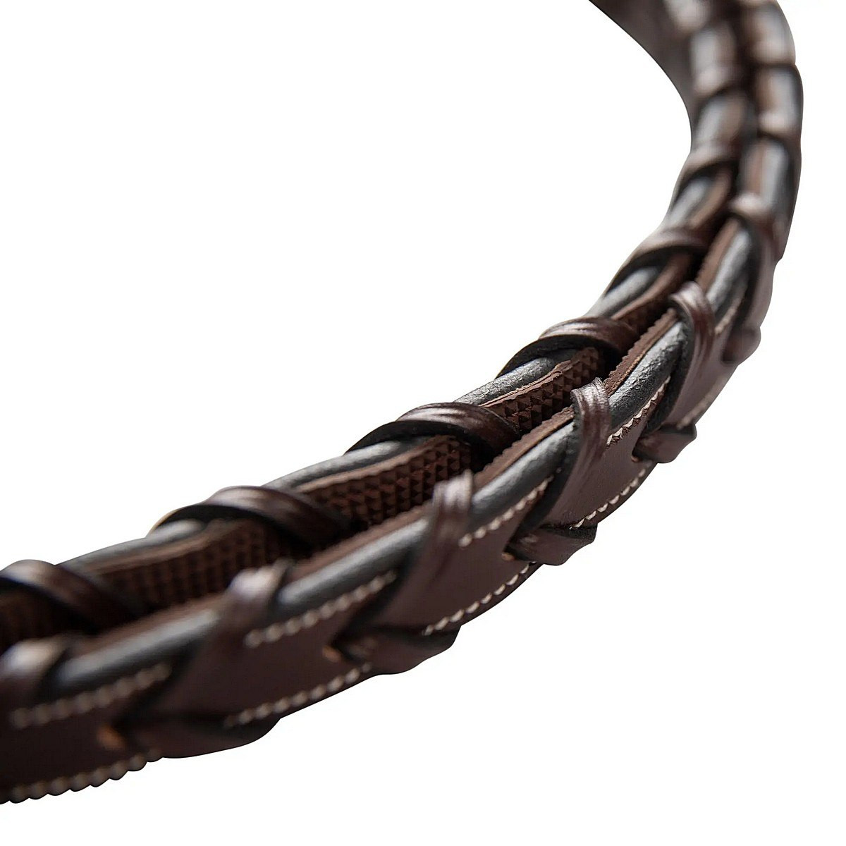 Huntley Fancy Stitch SR Rubber Lined Laced Reins