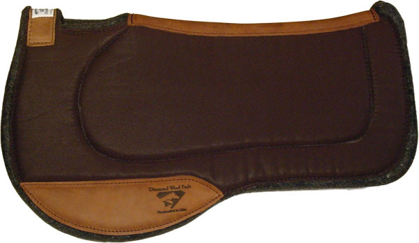 Diamond Wool Endurance Contoured Ranch Pad- Saddle Pads