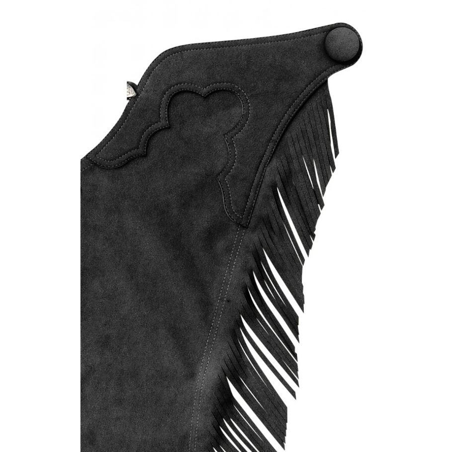 Hobby Horse Youth Ultrasuede Fringed Show Chaps- Western Chaps