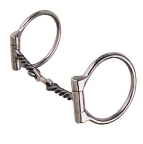 Reinsman Rosie Twisted Wire Dogbone Gag- Western Bits