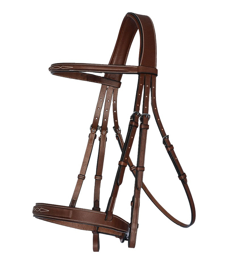 Arion Fancy Stitch Hunter Bridle- English Tack