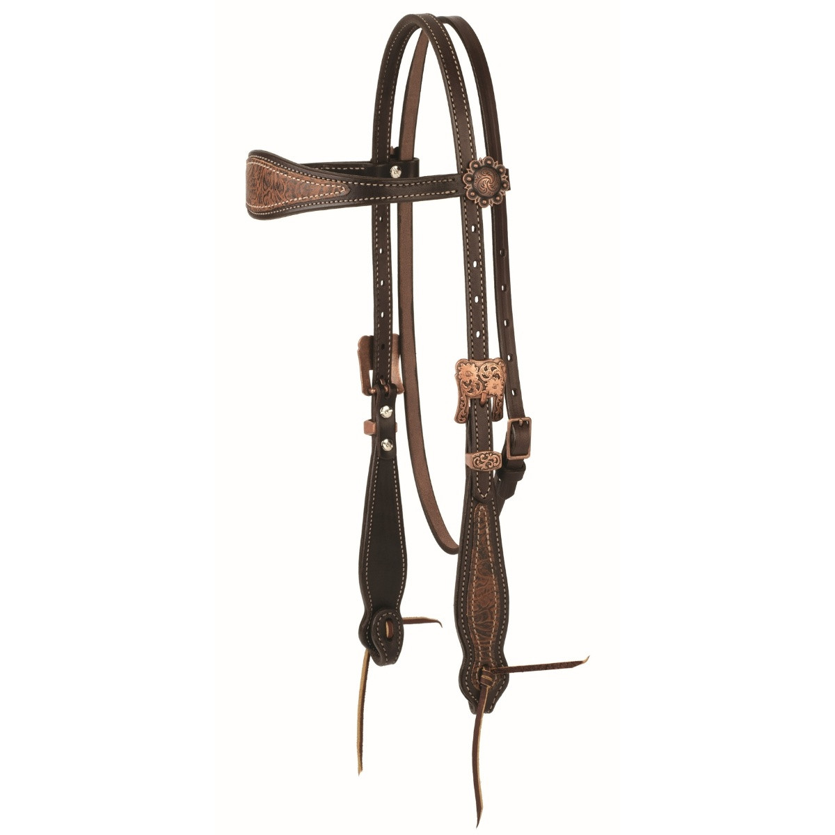 Western Horse Headstalls, Nosebands and Tie Downs