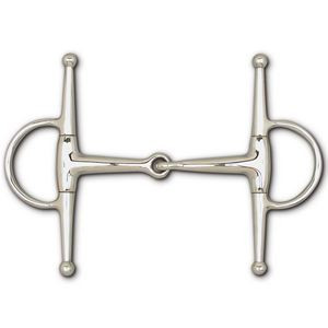 Toklat Jointed Snaffle Full Cheek- English Bits & Tack