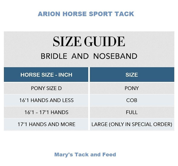 Arion Fancy Stitch Hunter Bridle- English Tack