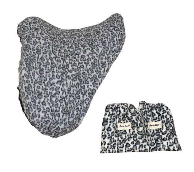 BarnDoll Fleece Saddle + Stirrup Covers- English Saddle Covers
