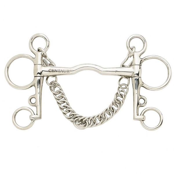 Ported Mullen Polo Pelham Bit- Polo Horse Bits